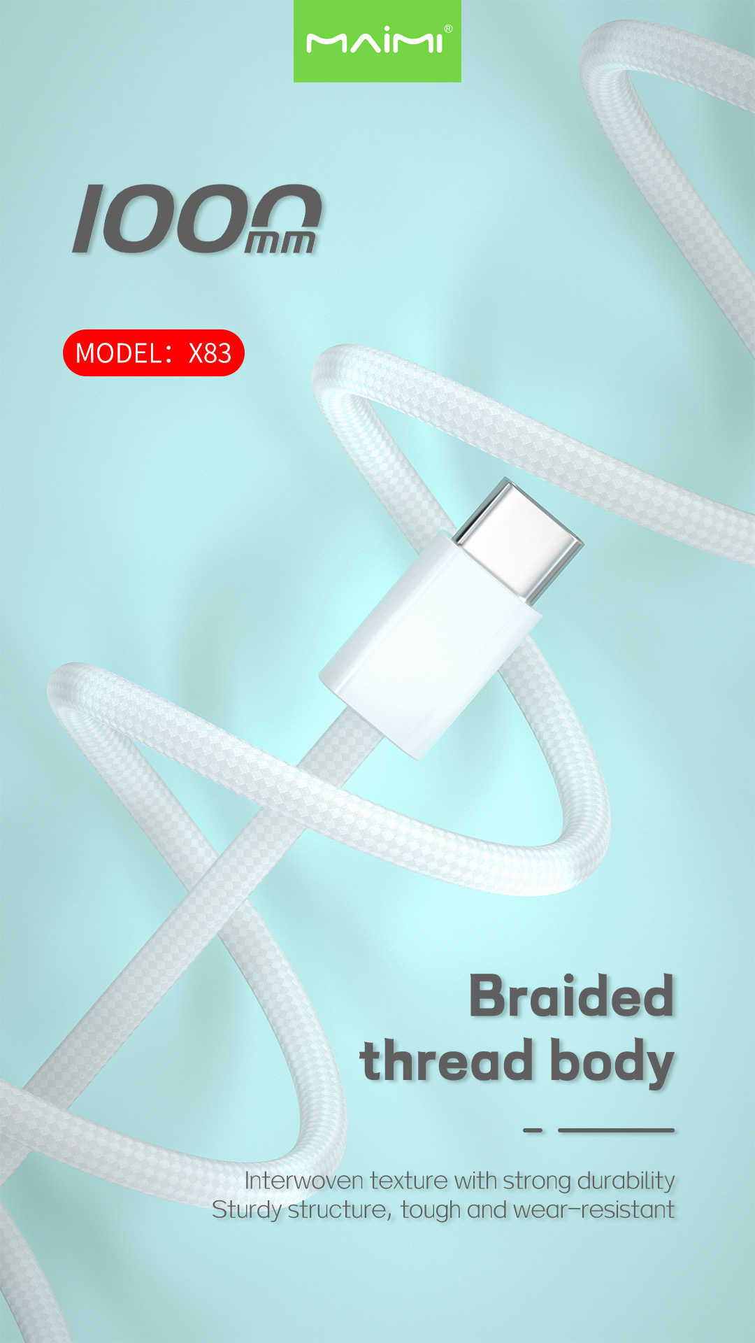 Maimi สายชาร์จ รุ่น X83