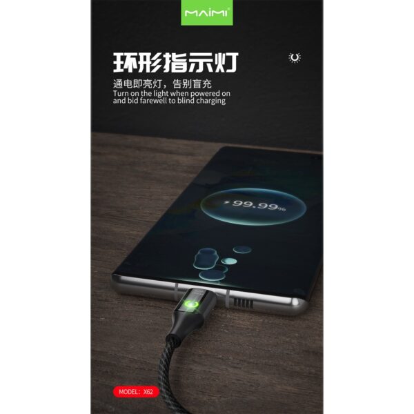 Maimi สายชาร์จ รุ่น X62 TypeC